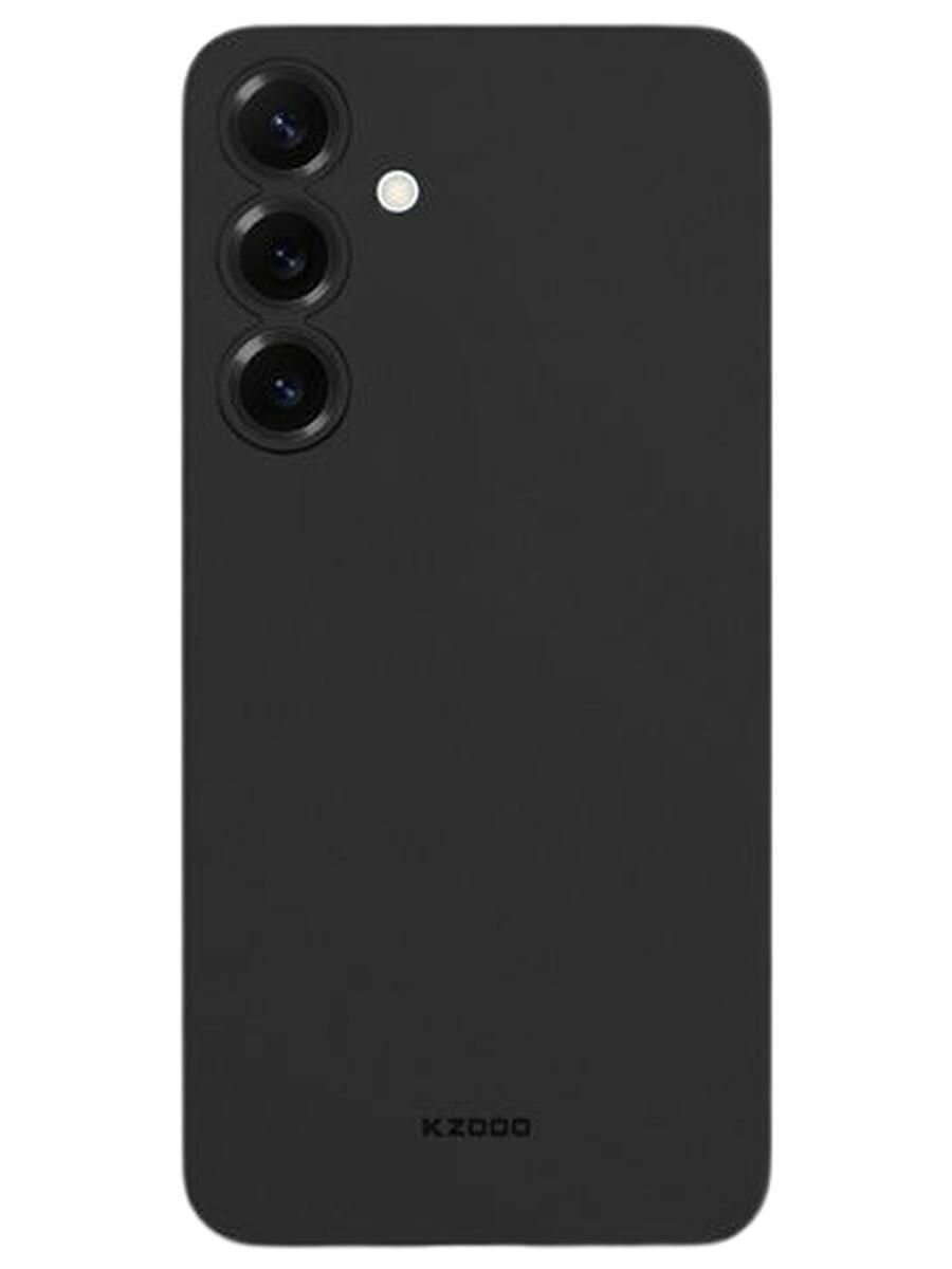 Чехол на Samsung Galaxy S25+, Air Skin ультратонкий пластик, черный