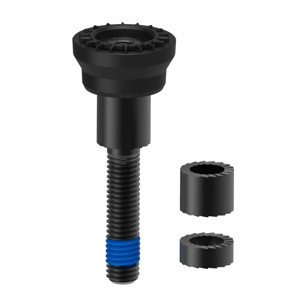 Основание Quad Lock с болтом М8 для крепления телефона в траверсу мотоцикла, Quad Lock 360 Base - Single Bolt M8