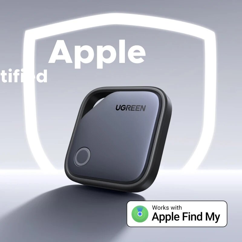 UGREEN SmartTag 4-Pack Black Bluetooth-трекер — фото 1
