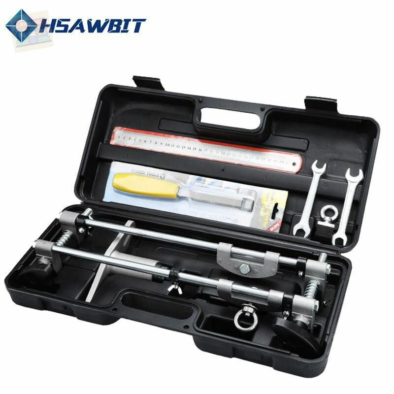 Шаблон для врезки дверных замков, ручек, личинок / Кондуктор для врезки дверных замков(Без лезвия)