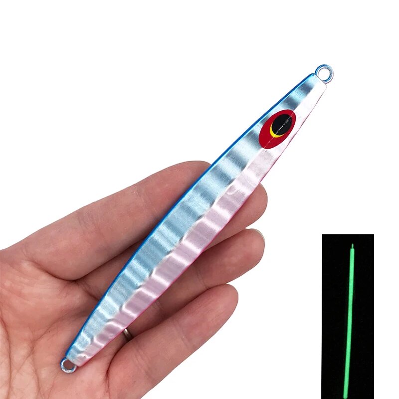 JEKEKU медленные приманки для отсадки, 1 шт, 40 г, 60 г, 80 г, 110 г, жесткая приманка для рыбалки, металлическая приманка для морской воды, свинцовая рыболовная приманка, рыболовная приманка