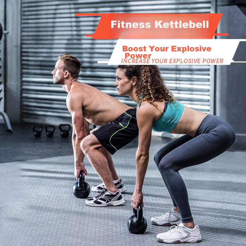 PROIRON Puli'ai Cast Iron Kettlebell, Men's Kettlebell, Fitness Kettlebell, Squat And Glute Exercise Equipment, Kettlebell Ball, 8KG