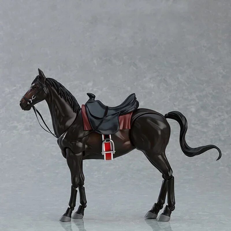 Figma Лошадь, черная, 16 см, в коробке