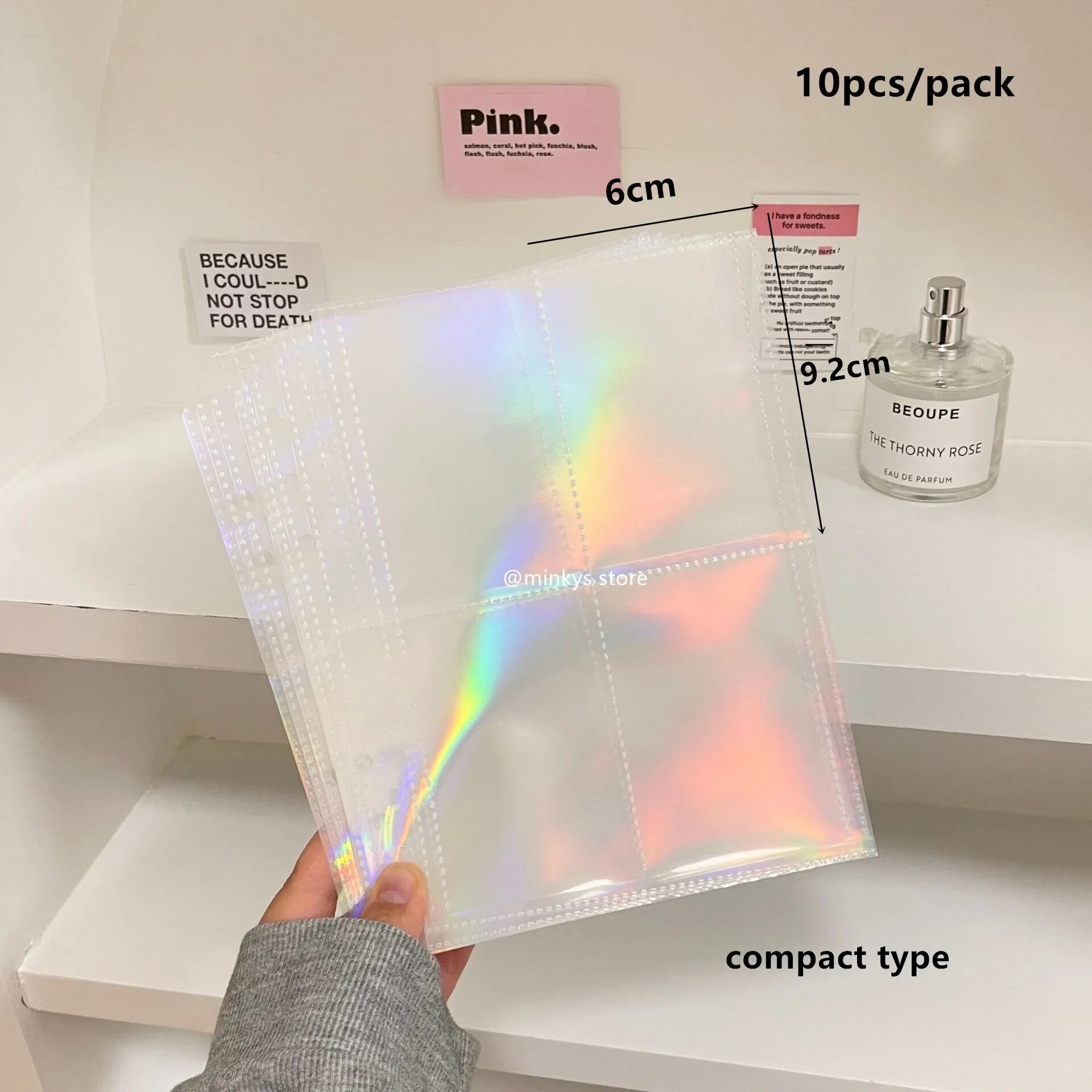 Книжка для карточек MINKYS Starry Star, compact, 10шт
