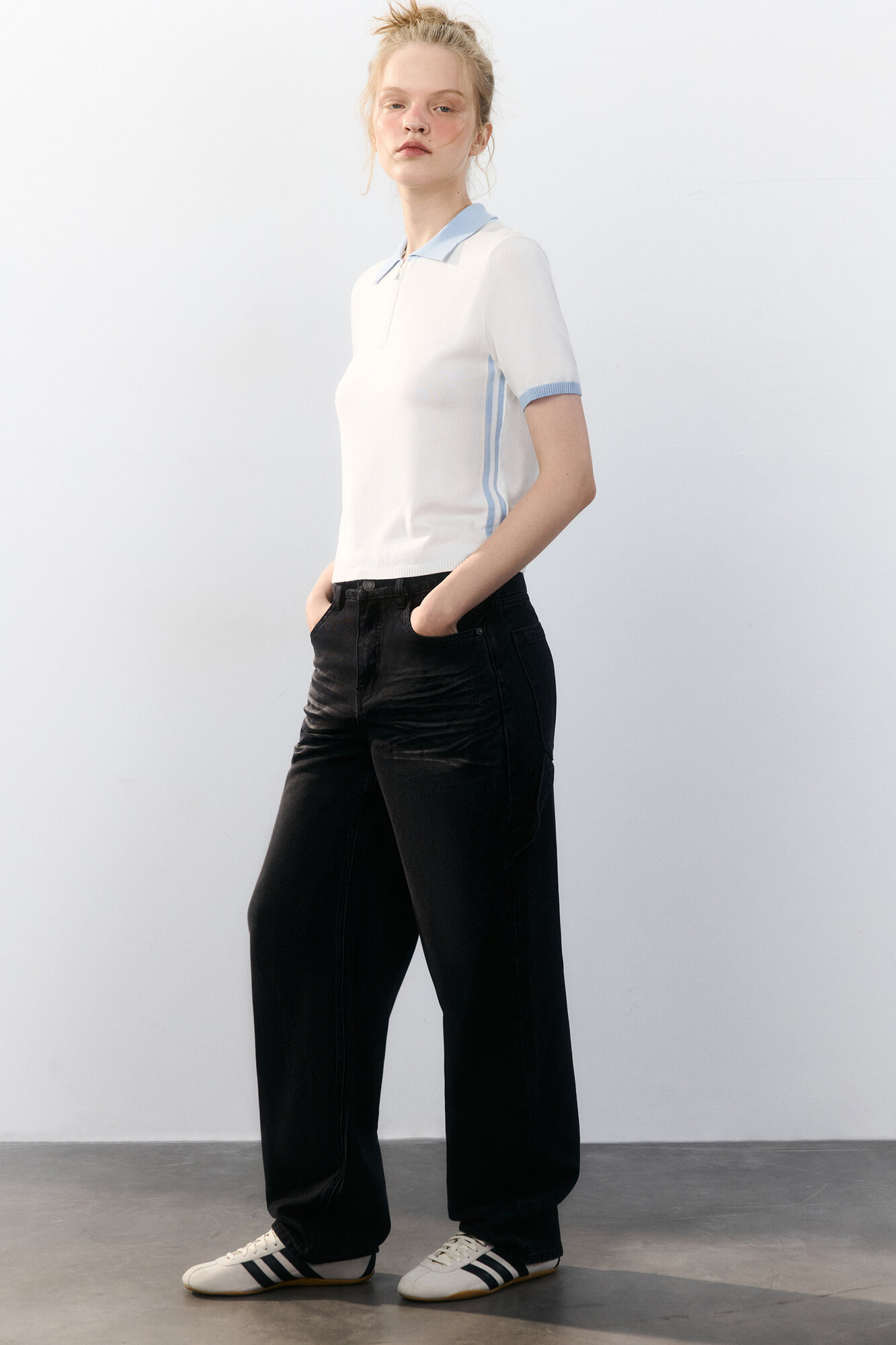 Джинсы широкие Young Casual 