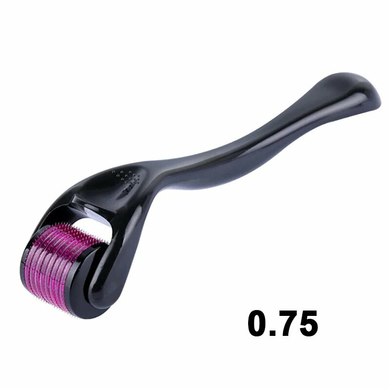JARCY.C Derma Roller 540 игл 0.2/0.25/0.3/0.5/0.75/1.0 черный/фиолетовый kit 5