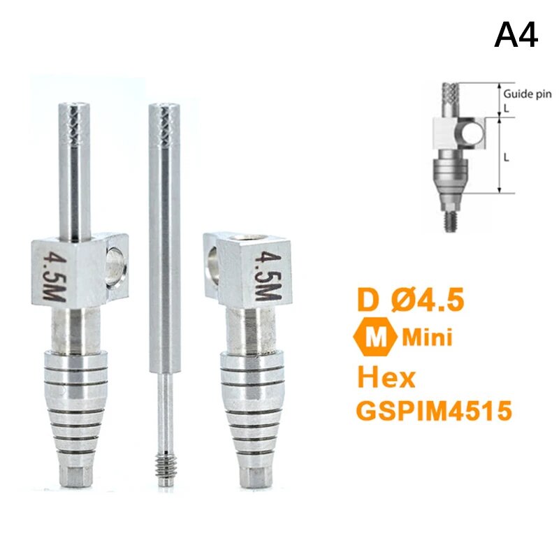 Открытая оттискная крышка Osstem Mini Hex A4