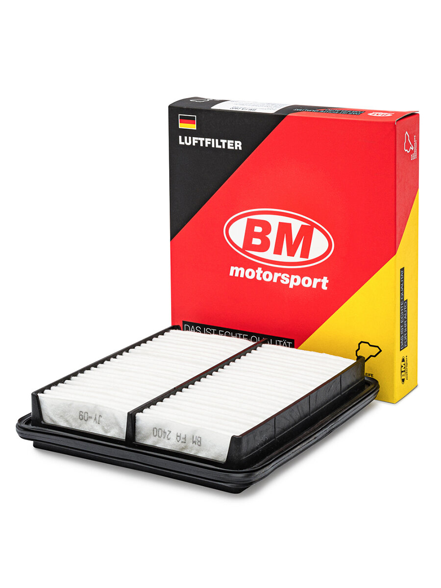 Фильтр воздушный BM для Chevrolet Lanos 04-10, Daewoo Lanos 97-09, ZAZ Chance 09-14 FA 2400