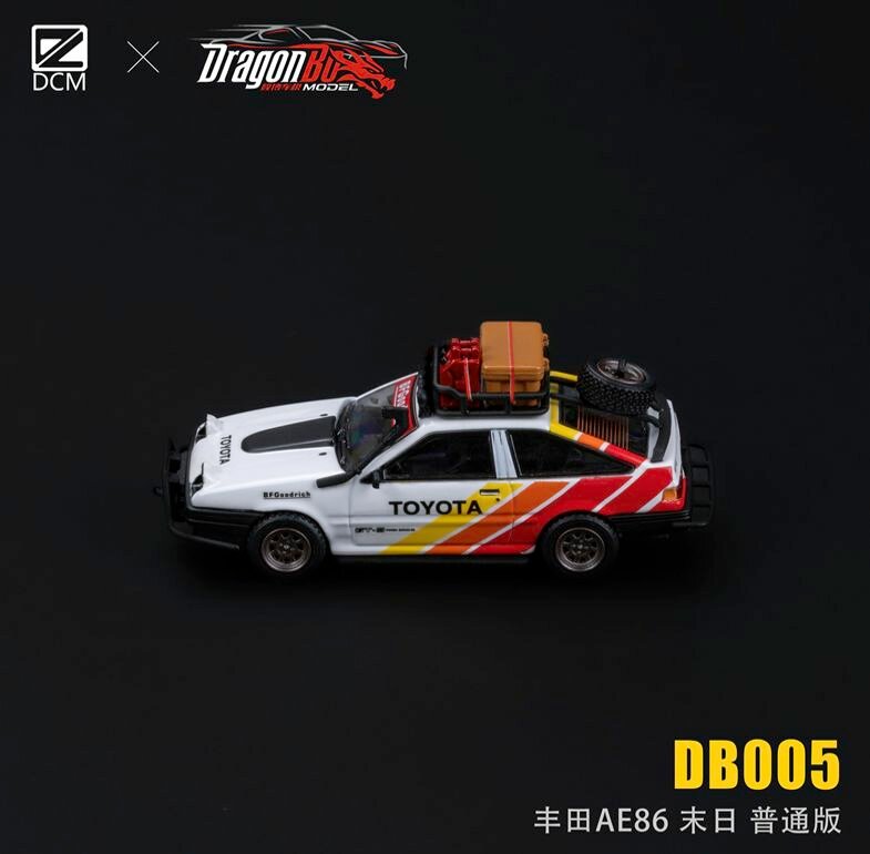 Коллекционная машинка DCM & D.BoModel 1:64 Toyota AE86