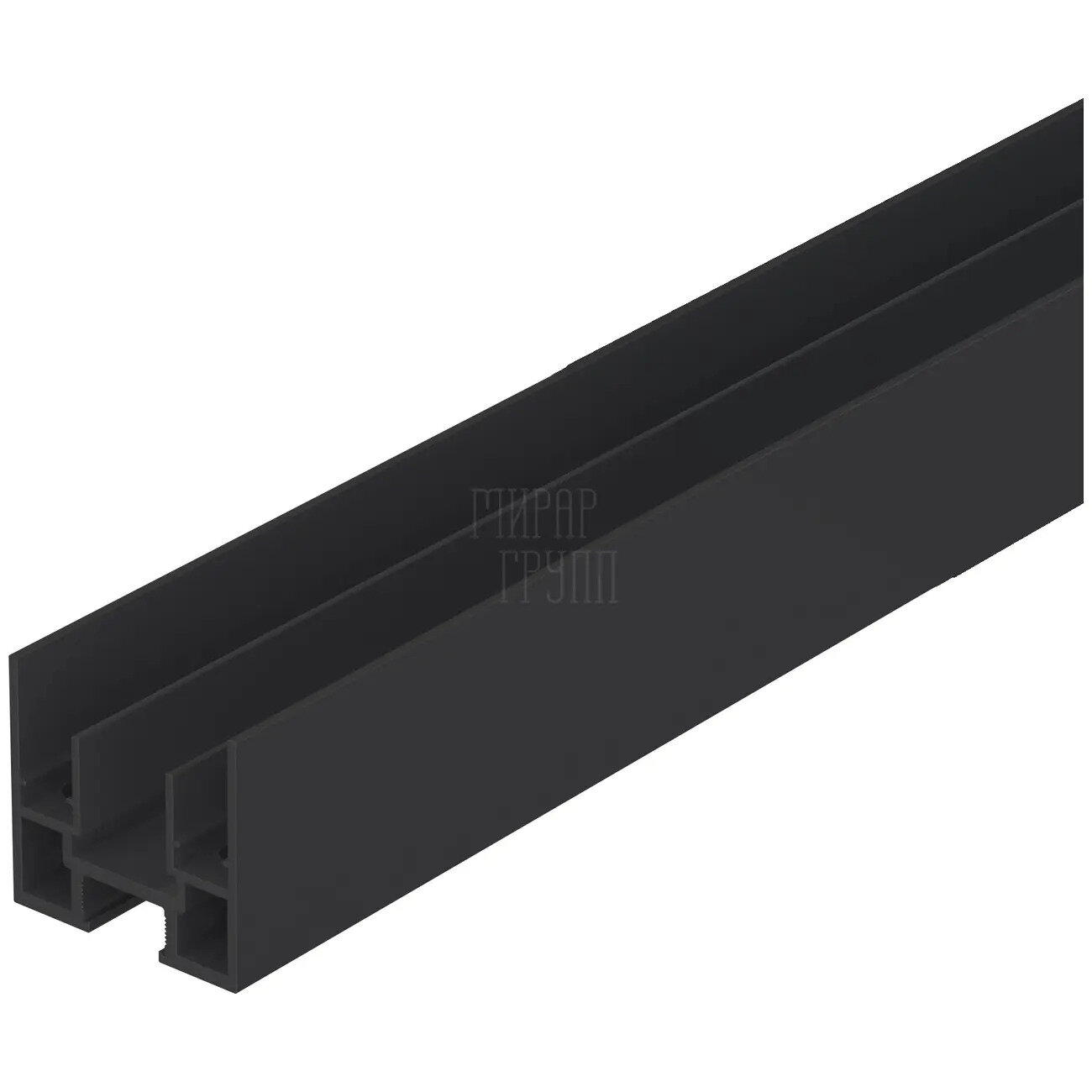 Горизонтальный Armadillo (Армадилло) профиль SWD/SLD. Scope 37/35/3200 profile (32 м) черный