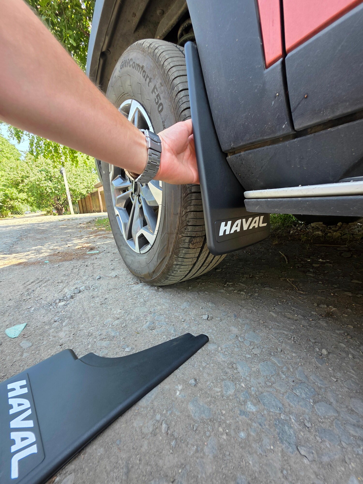 Брызговики для Haval Dargo передние (Хавал Дарго)