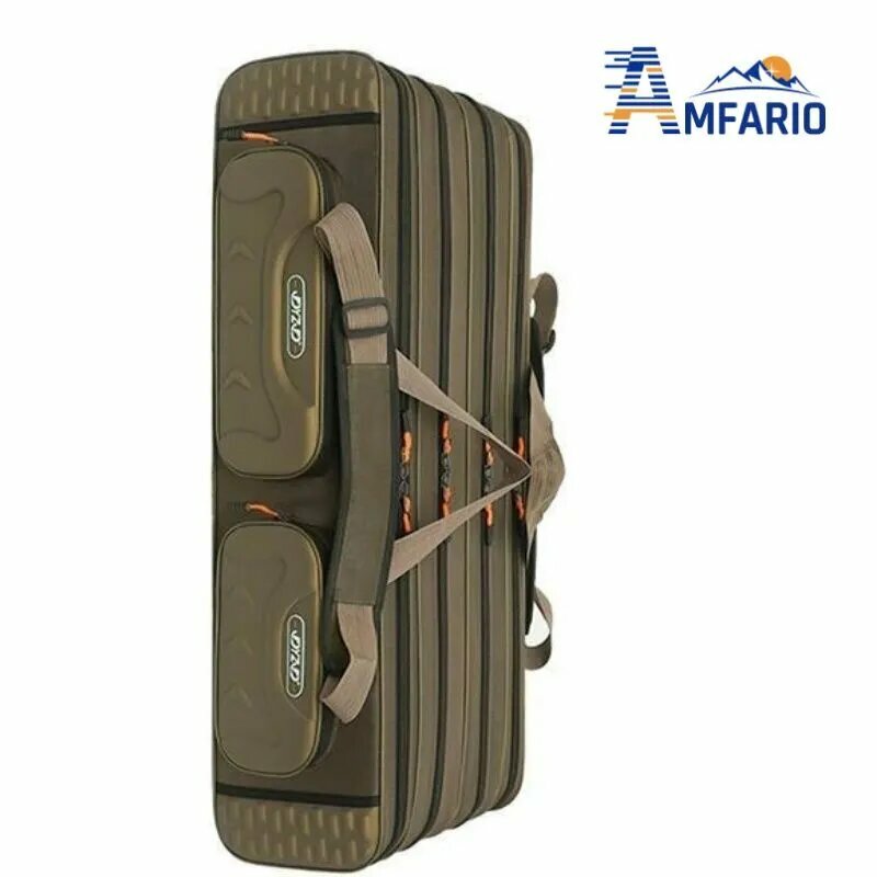 Многофункциональная водонепроницаемая сумка для удочки, легкая и вместительная 130 см 4 секции