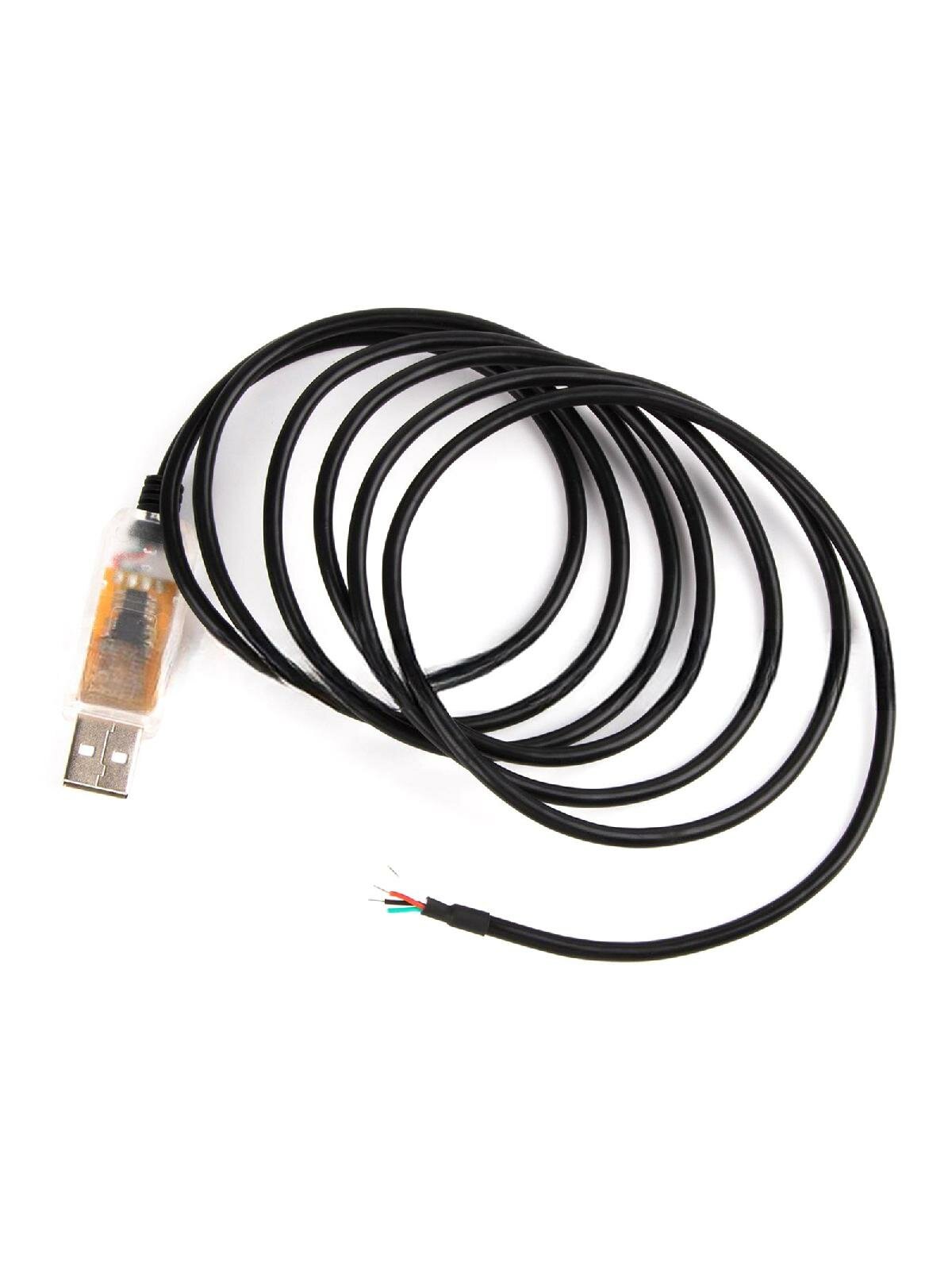 USB to RS485 Serial Converter Cable 4P FTDI Chip 4 pin Wire End Converter Cable with RS485 Serial Interfaces for PC