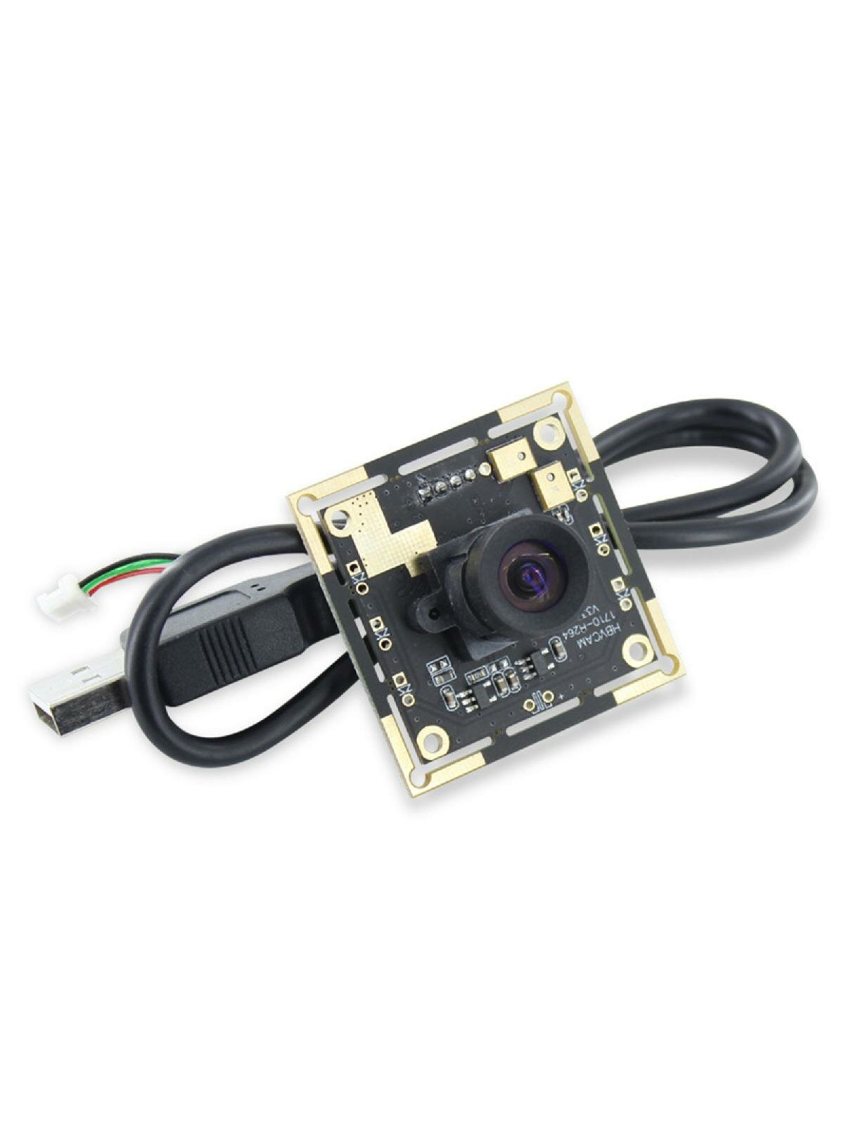 AR0330 2MP Camera Module 1080P 100° DistortionFree Wide Angles Lens H.264/YUY2/MJPG USB Camera Board Adjustable Focus