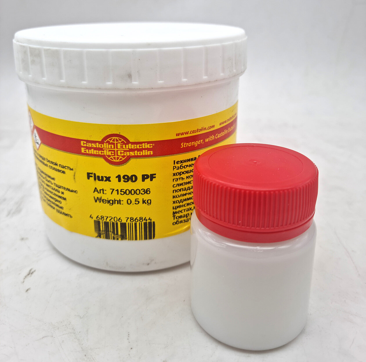 Флюс-паста Castolin 190PF, розлив банка 80 грамм