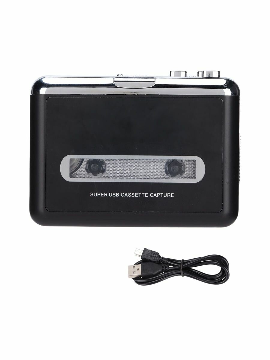 Портативный конвертер кассеты в MP3 с автоматическим реверсом для Windows 2000, конвертер старой ленты в MP3 с USB-выходом