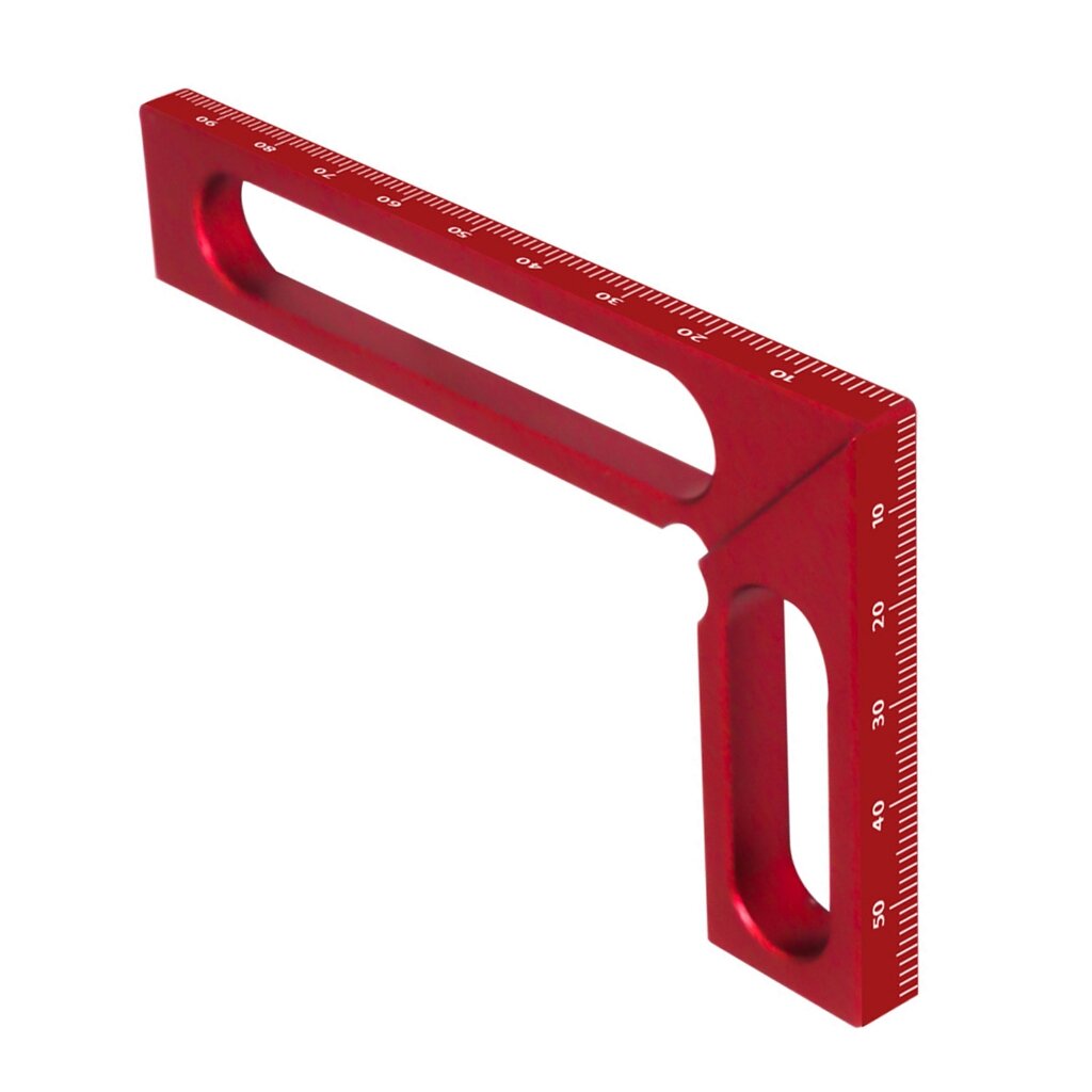 Деревообрабатывающая квадратная линейка прямоугольной формы-100 мм