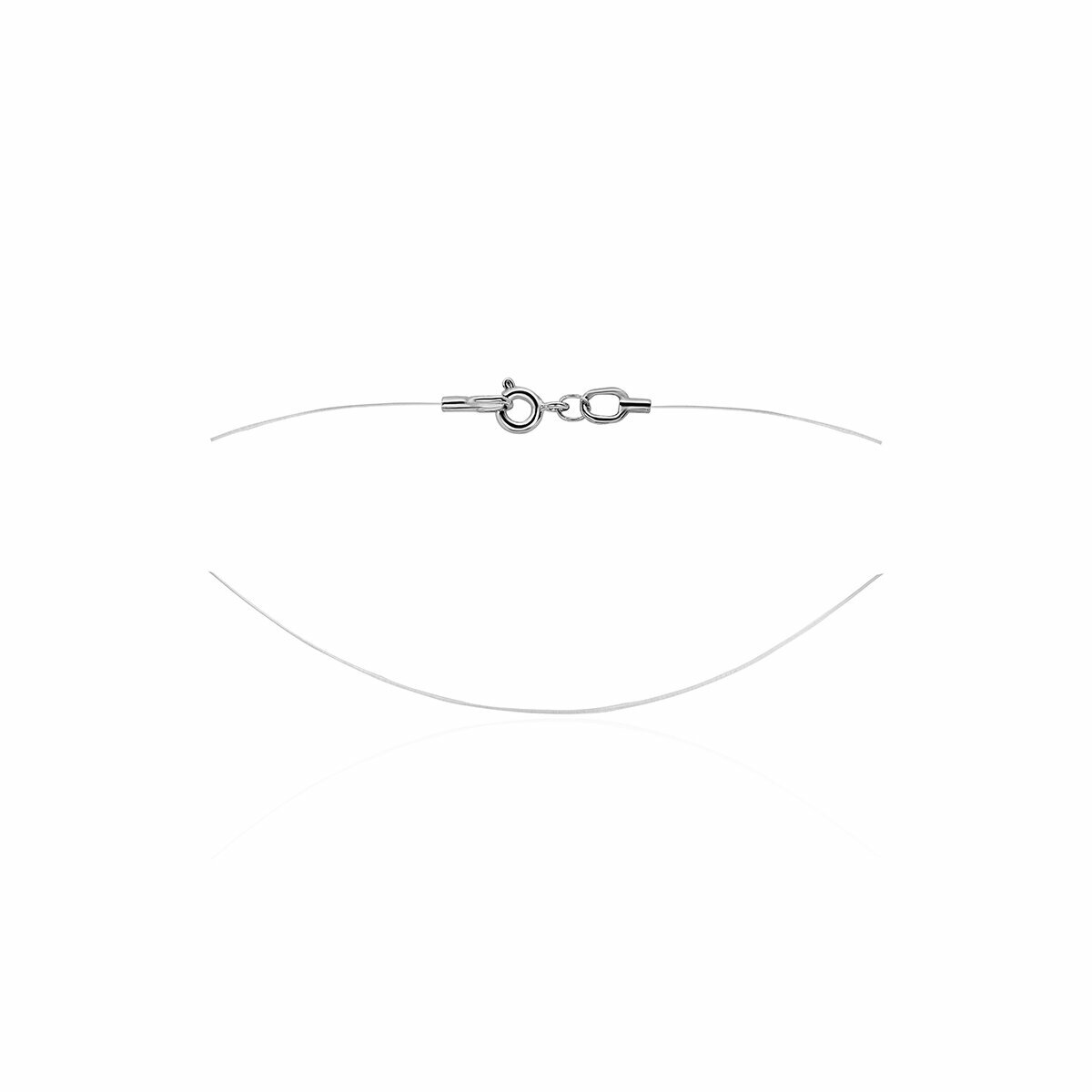 Колье, белое золото, 585 проба