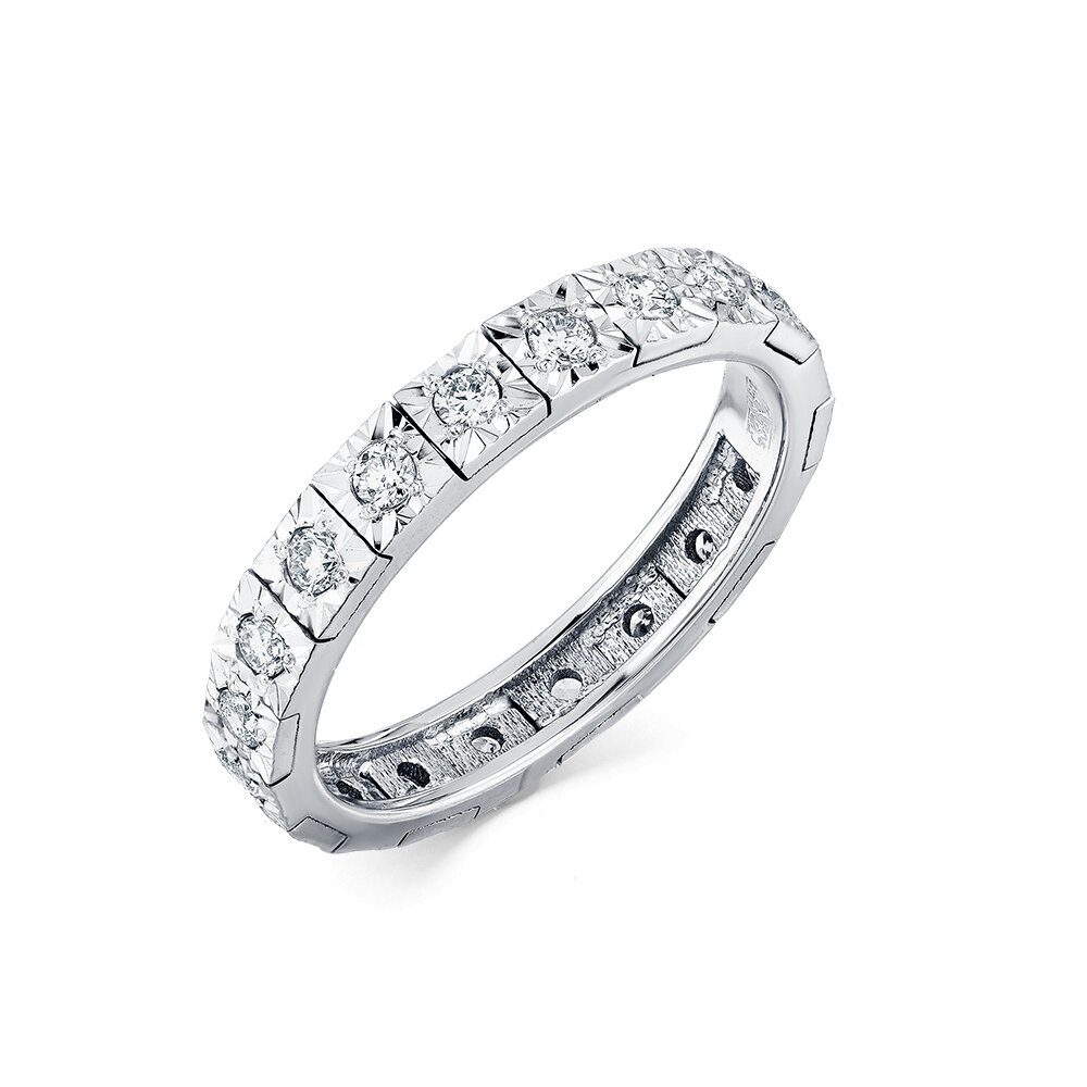 Кольцо, золото, 585 проба, бриллиант