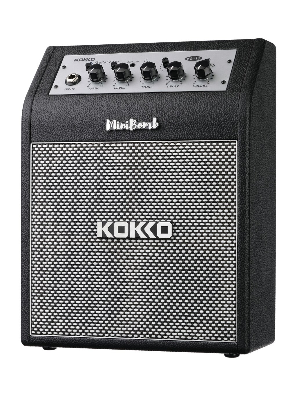 Гитарный комбоусилитель портативный, 15Вт, Kokko KG-15 Mini Bomb