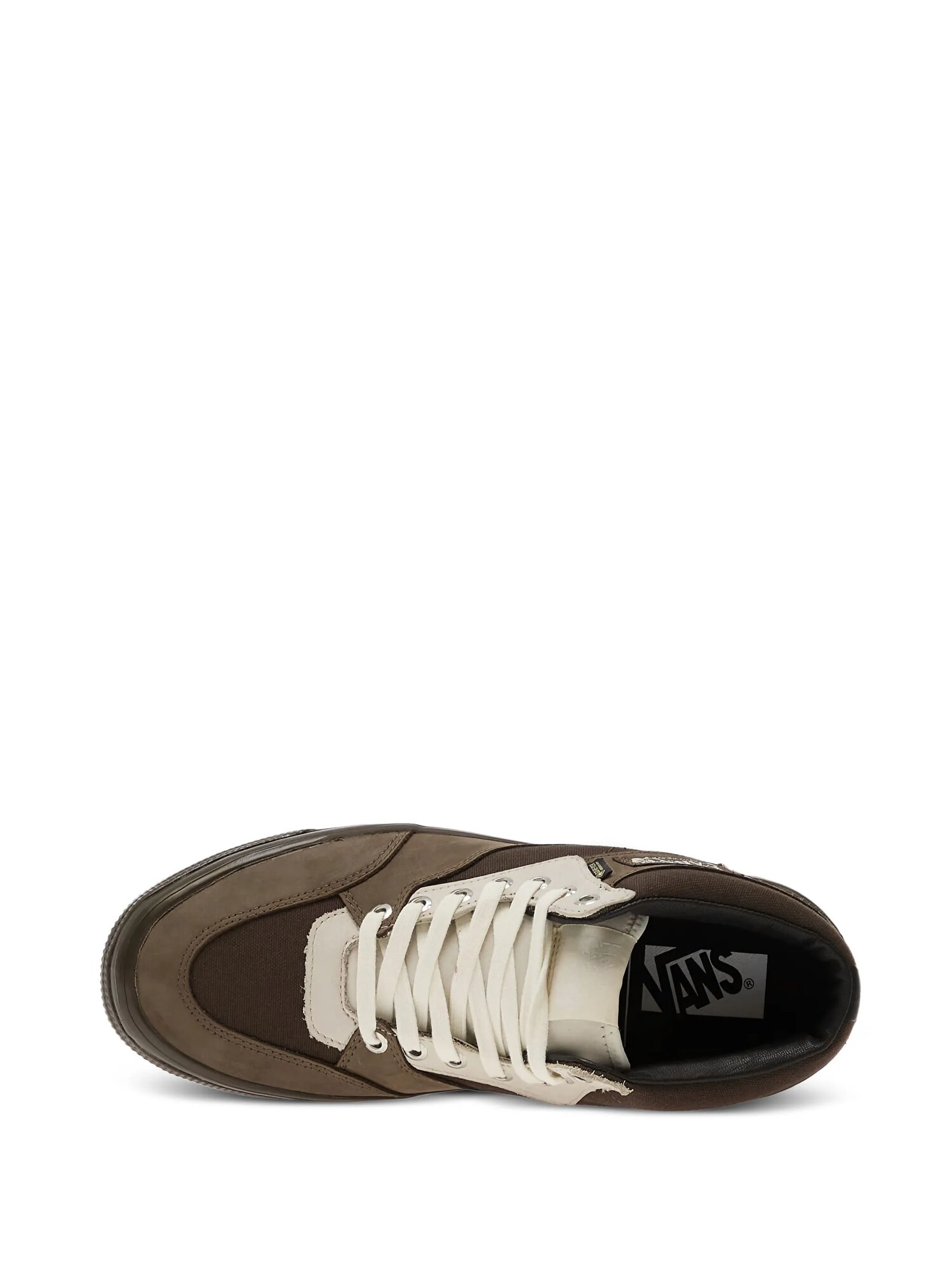 Кроссовки VANS LX Half Cab 33, размер 10,5 US, коричневый/серый/оранжевый — фото 1