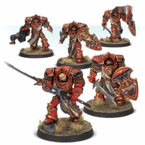 Blood Angels Crimson Paladins / Вархаммер 40к смола / Warhammer 40000 миниатюры