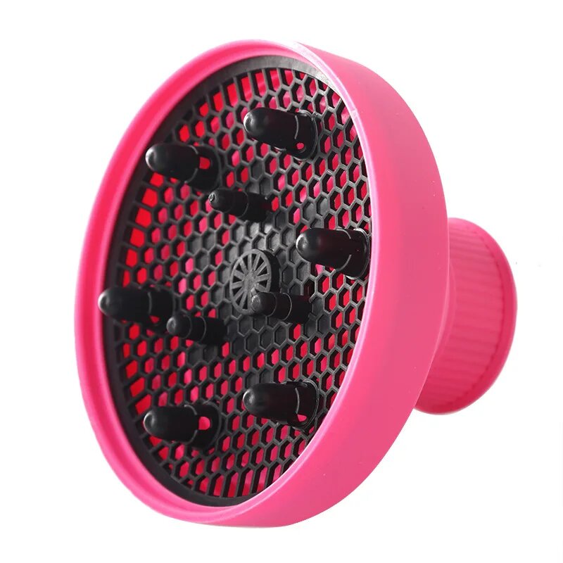 Universal Hair Curl Diffuser Cover rose red