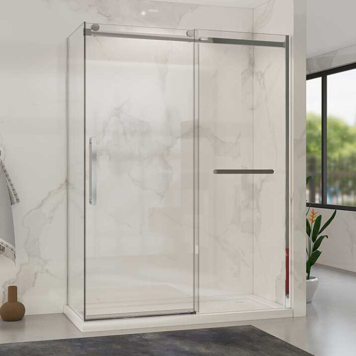 Душевой уголок Vincea Como Soft VSR-1CS9014CL 140x90 см профиль хром, стекло прозрачное