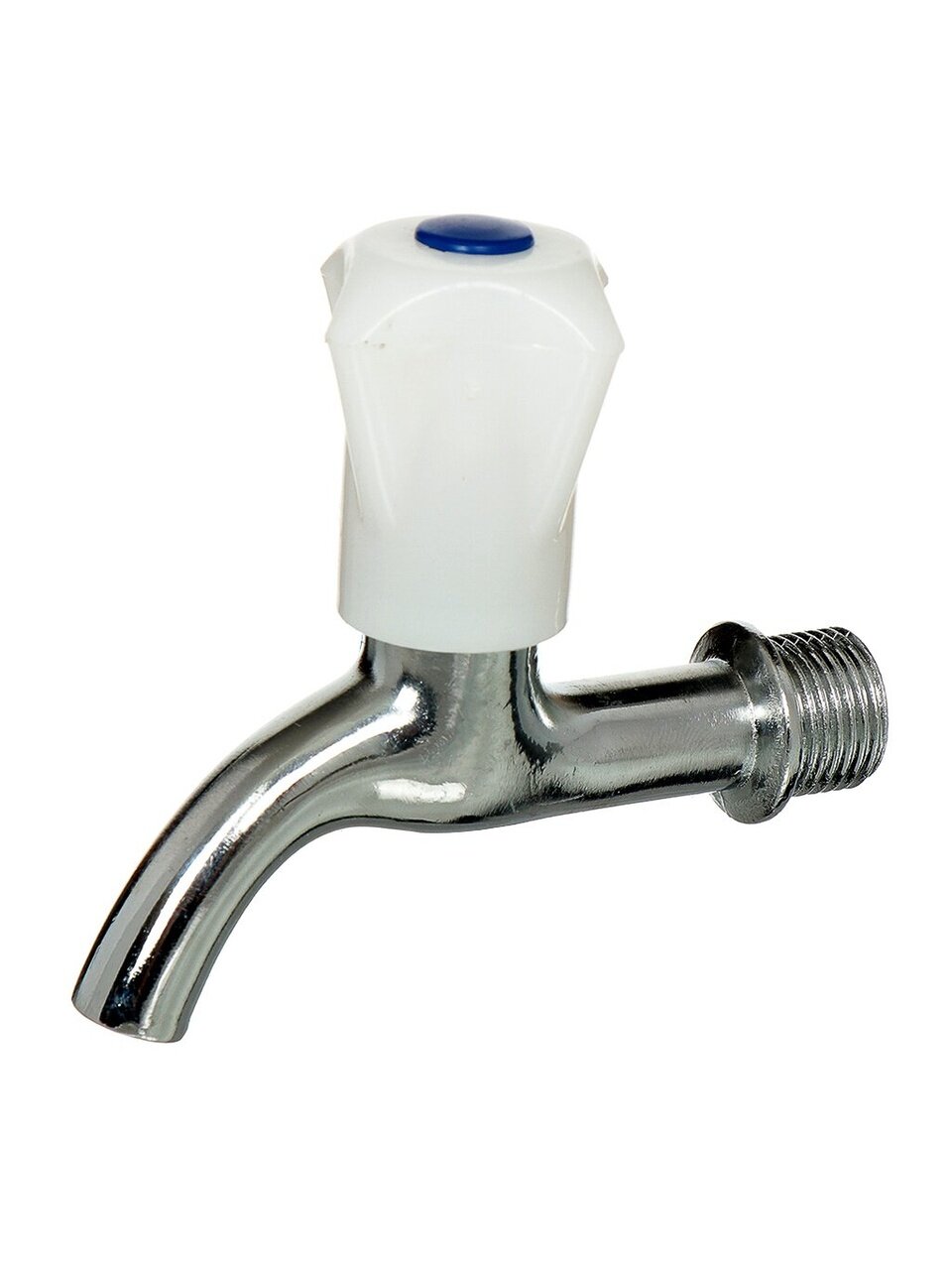 Кран водоразборный ComfortFactor СССР 1/2" хром, запорная арматура, Китай