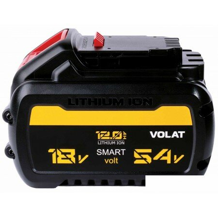 Аккумулятор VOLAT DEW-DCB606, для DeWALT, Li-Ion, 18В, 12Ah, 1 шт