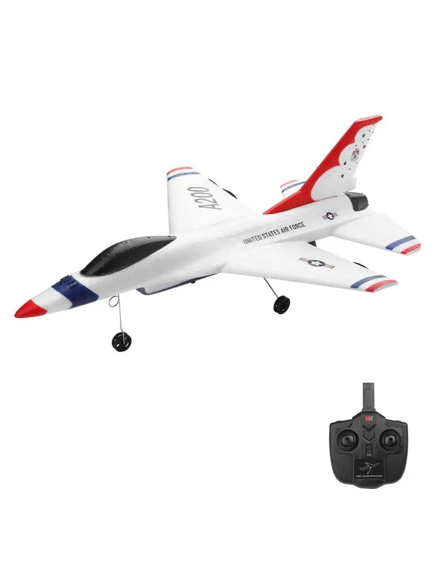 Радиоуправляемый самолет XK F-16B RTF 2.4G XK-A200