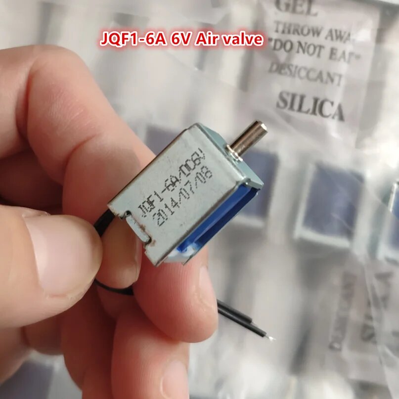 5 шт./партия, нормально открытый воздушный клапан 6 в, регулирующий клапан для медицинского использования, новая модель ~