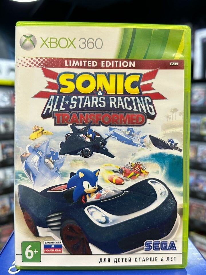 Игра Sonic & All-Stars Racing Transformed Limited Edition (Xbox 360) (Box)