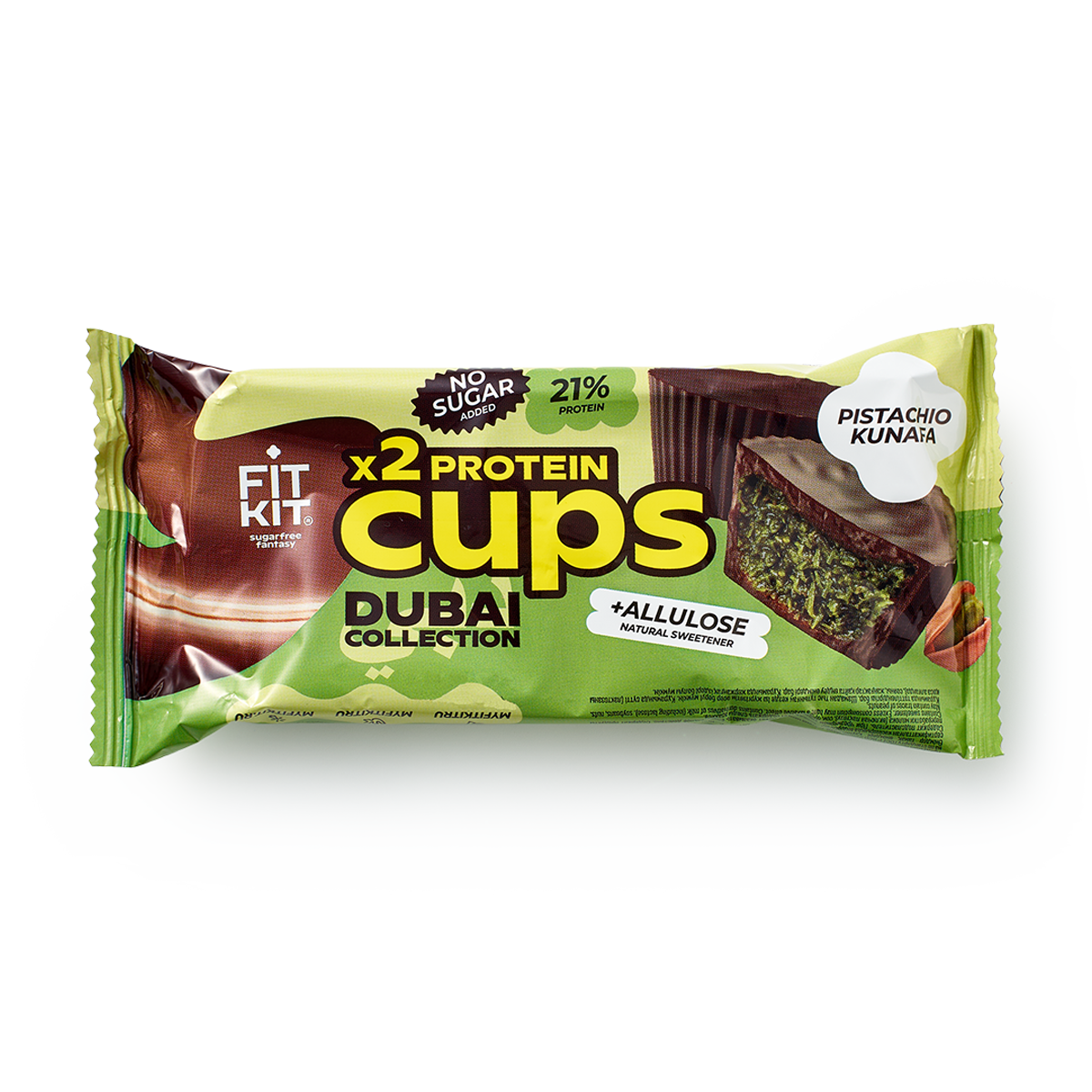 Десерт Fit Kit Protein Cups, фисташковый, 70 граммов, 1 упак.