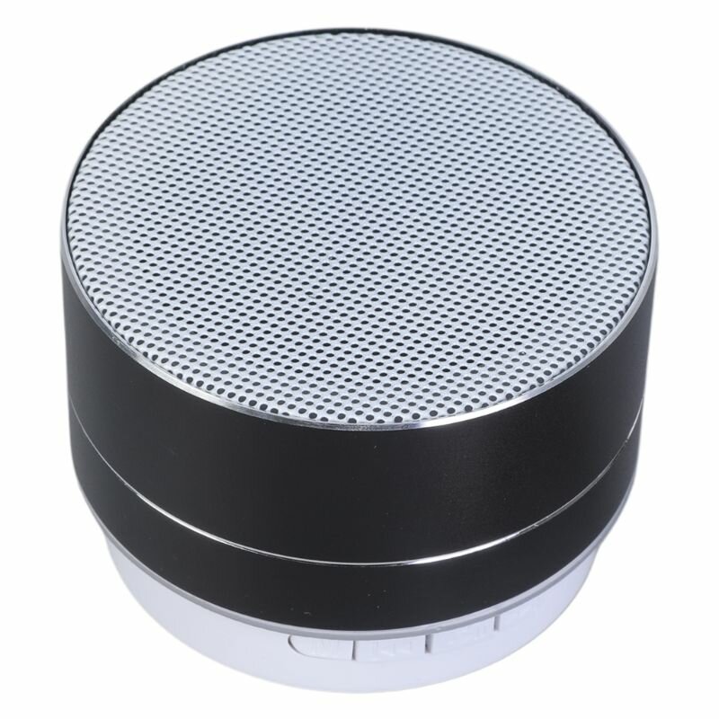 Мини-портативный металлический беспроводной динамик Bluetooth A10-черный