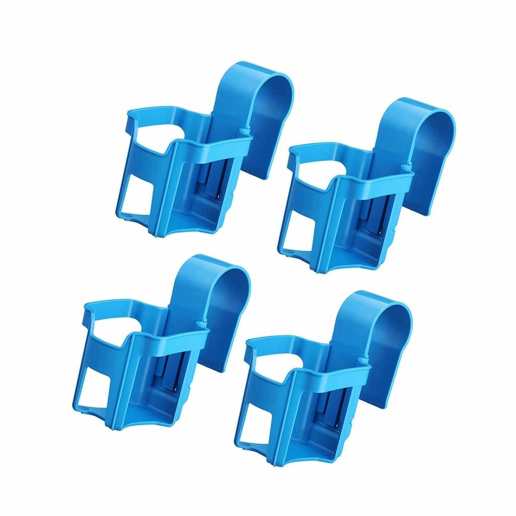 Компактный органайзер для хранения у бассейна из устойчивого пластика, Квадратный стиль 4