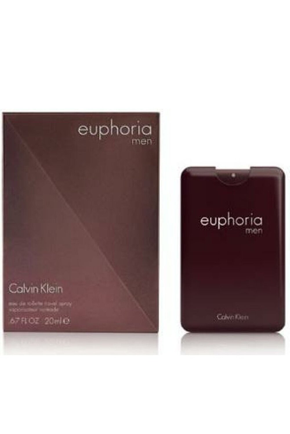 Туалетная вода CALVIN KLEIN Euphoria Men, для мужчин Travel Spray 20 мл