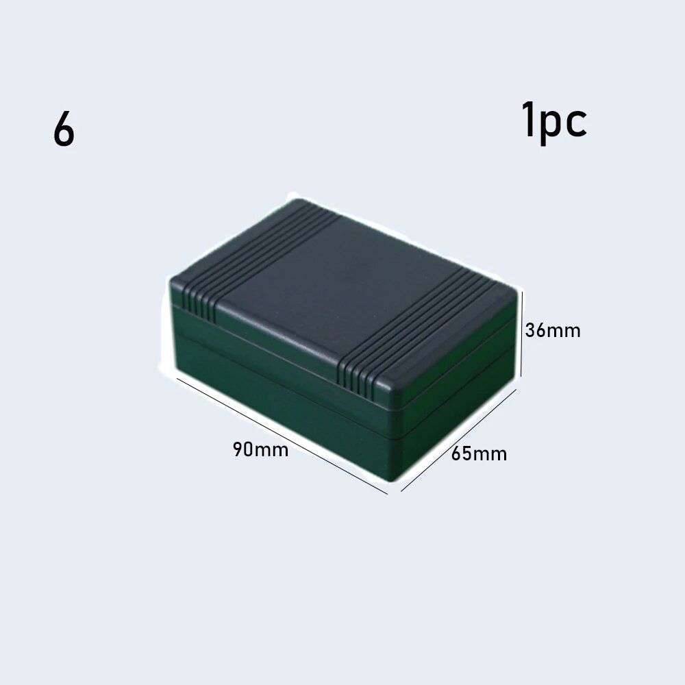 Коробка электронная ABS черная 90x65x36mm