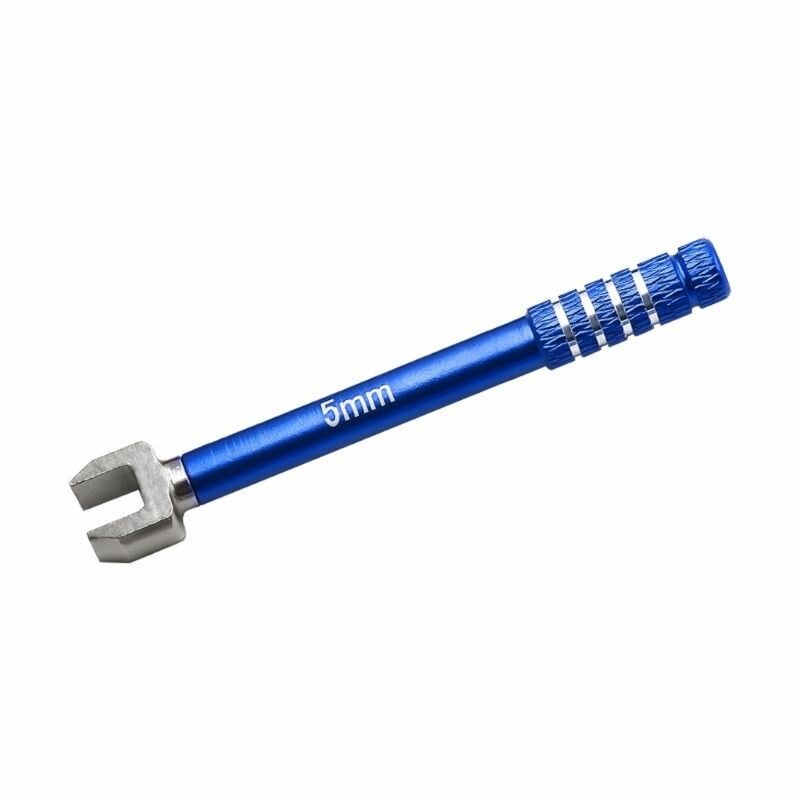 Среднеуглеродистая сталь открытый торцевой гаечный ключ инструмент маневровый ключ-5 мм синий