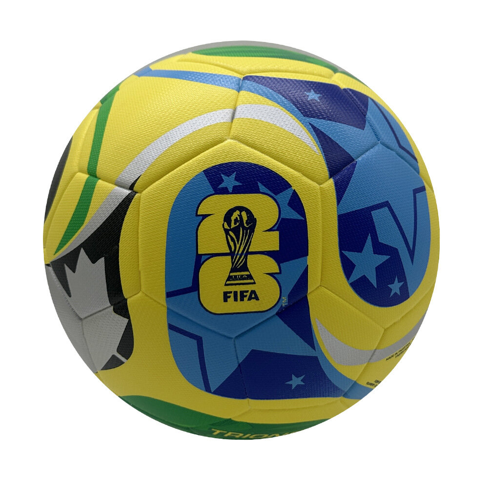 Футбольный мяч 2026 Чемпионата мира, тренировочный мяч №5, молодежный мяч Премьер-лиги, термосклеенный, износостойкий, футбольный мяч Чемпионата мира