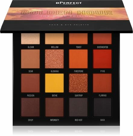 Тени для век BPerfect Golden Hour The Dusk Edition, золотои