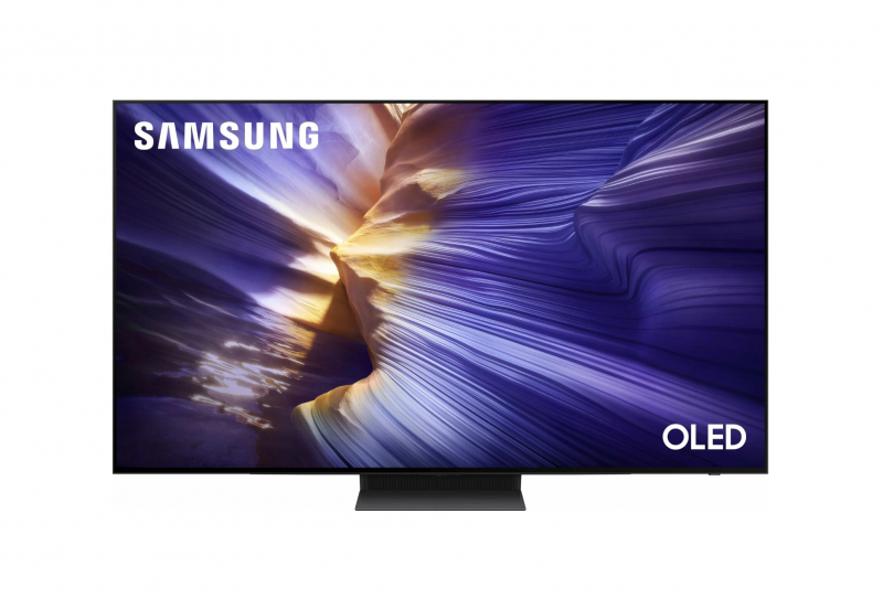 Телевизор OLED Samsung QE77S90FAEXRU, 4K Ultra HD, 120 Гц, Smart TV, черный графит