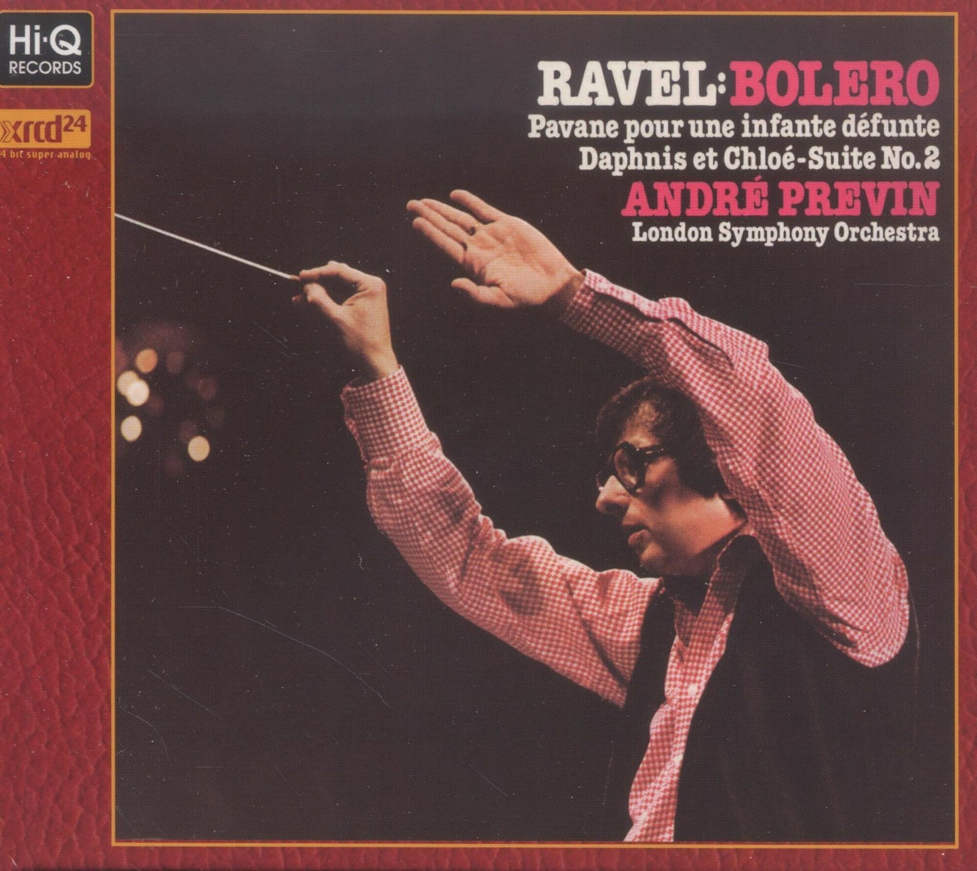 Andre Previn - Ravel - Bolero (XR) (CD), 2014, Hi-Q, Digibook, XR-24 Bit Super Analog, Фирменный Музыкальный диск