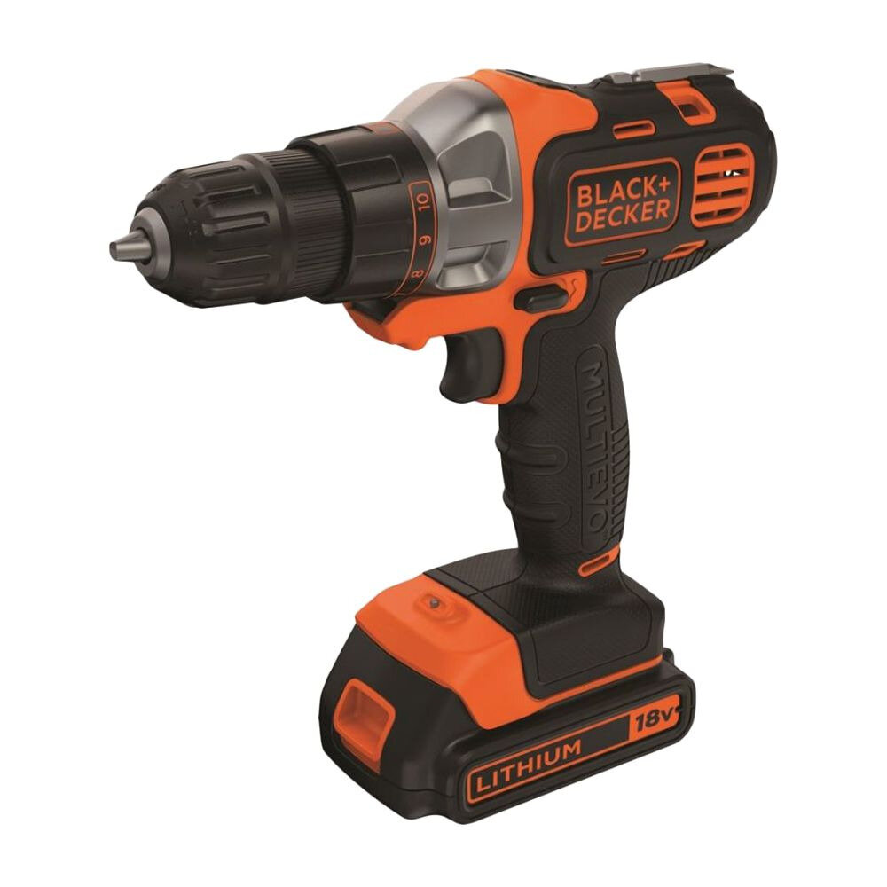Многофункциональный аккумуляторный инструмент MultiEvo (18В, 1.5Ач) BLACK+DECKER MT218KB