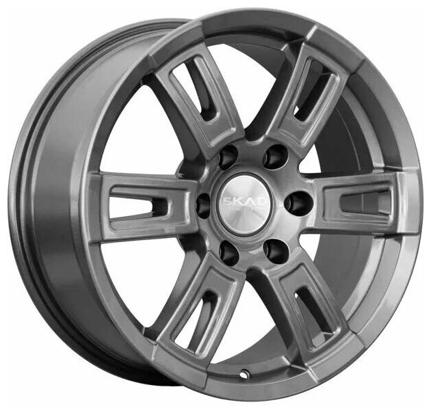 Диск колёсный ТОР графит 8.0х18 6х114.3х66.1 ЕТ30, арт.2450127