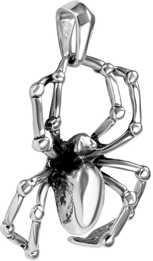 Подвеска, серебро, 925 проба, чернение