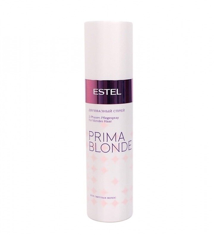 Спрей для светлых волос ESTEL Prima Blonde, двухфазный, термозащита, 200мл