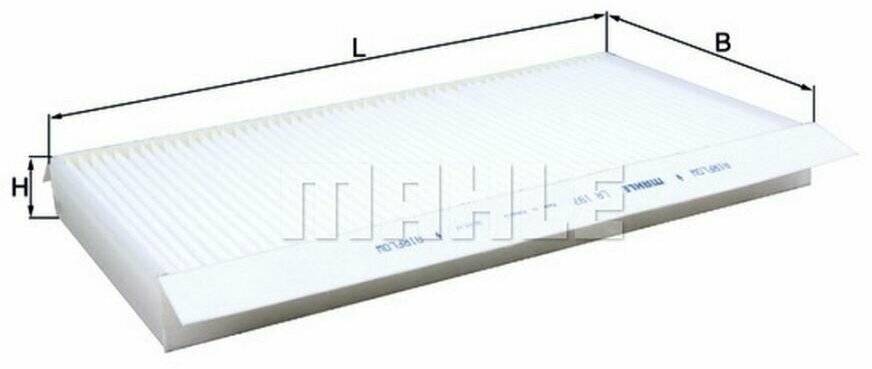 Фильтр салонный BMW 5(E60) 6(E63) KNECHT/MAHLE LA197