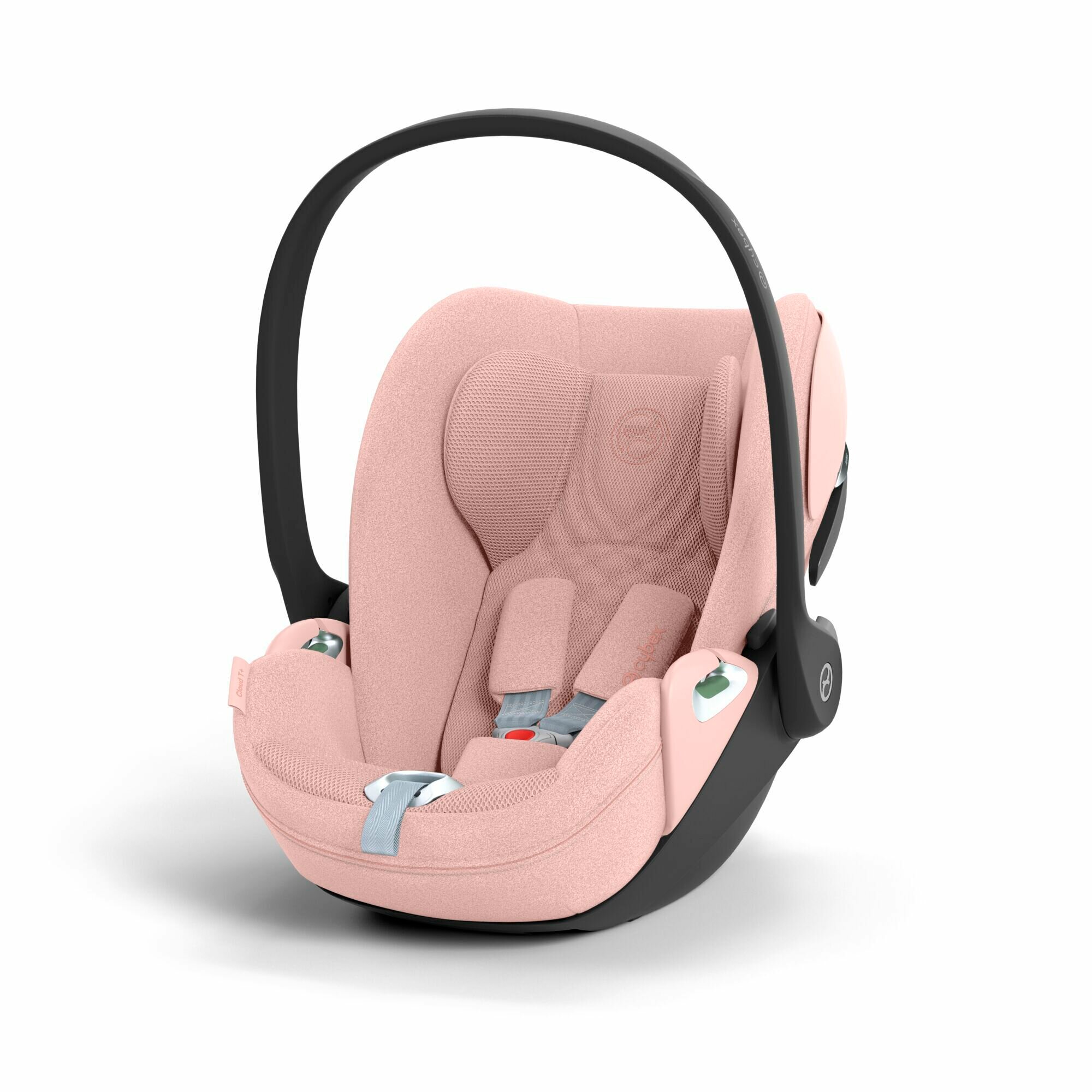 Автокресло Cybex Cloud T i-Size Peach Pink (Plus). Группа 0+ (0-13 кг). Рост до 87 см.