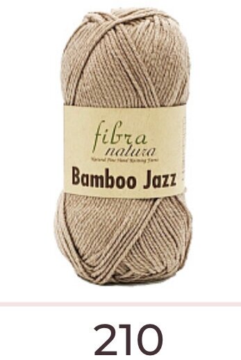 Пряжа для вязания Fibra natura Bamboo jazz 50% хлопок 50% бамбук;50гр-120м(5 мотков)